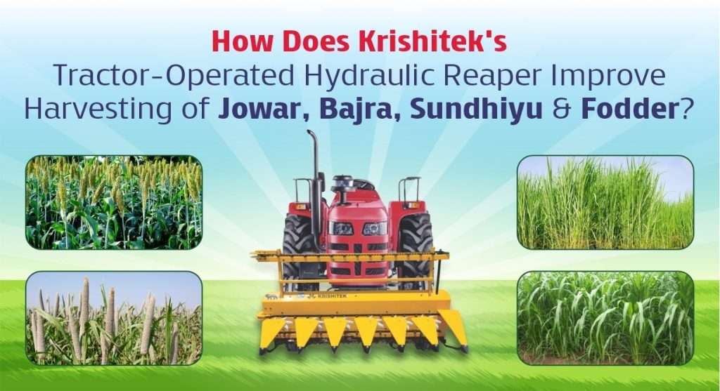 Krishitek: Power Reapers, Tractor Hydraulic Reapers, and Weeders